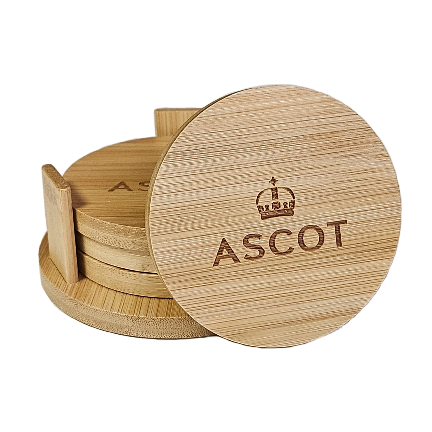Bamboo Coaster Set – Ascot Shop